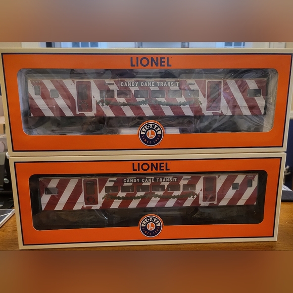 lionel trains | Toys | Lionel Trains Candy Cane Transit Christmas ...